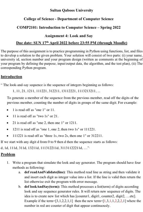 Solved Write A Python Program That Simulate The Look And