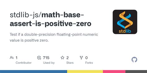 Github Stdlib Jsmath Base Assert Is Positive Zero Test If A Double