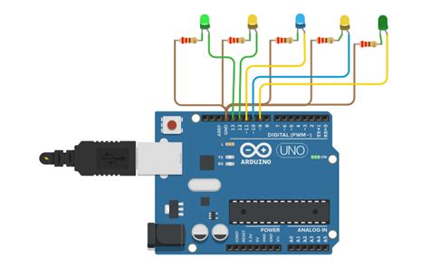 Circuit Design Exercicio 6 Tinkercad