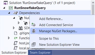 Create An Azure Function To Connect To A Snowflake Database Part