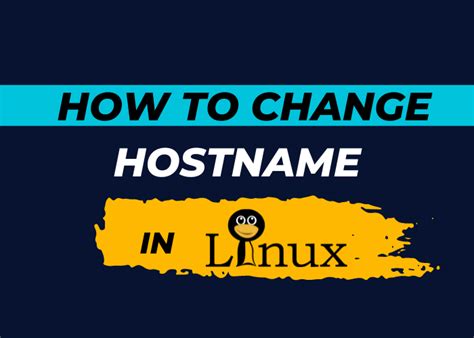 CHANGE HOSTNAME IN LINUX STEP BY STEP SHRIPAL