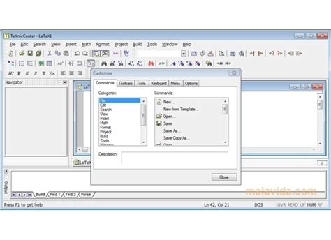 TeXnicCenter Download Per PC Gratis