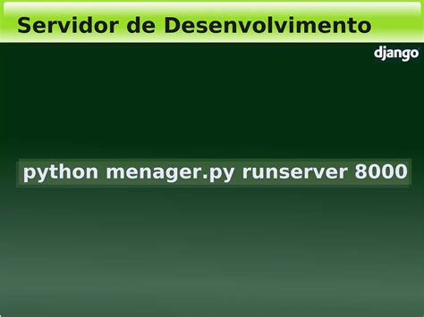 django framework python para desenvolvimento web pdf