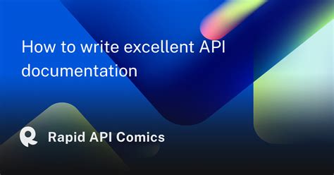 How To Write Excellent Api Documentation