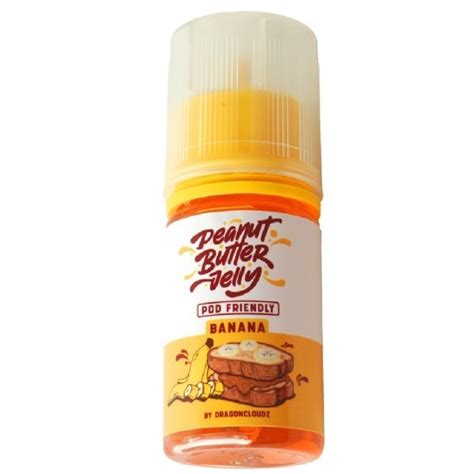 Jual Salt Dragon Cloudz Peanut Butter Jelly V2 Banana 30ml By