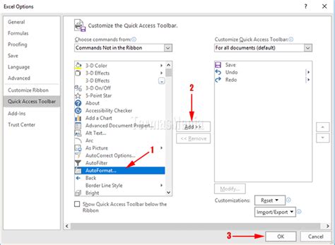 Menggunakan Fitur Autoformat Untuk Tabel Dan Data Di Microsoft Excel