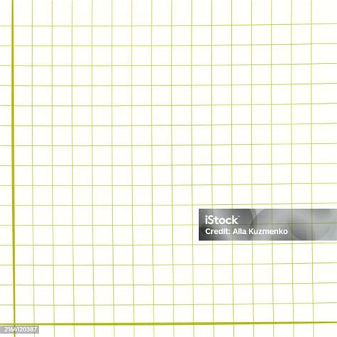 Grid Paper Mathematical Graph Cartesian Coordinate System With Xaxis