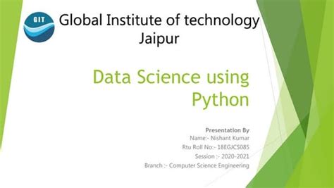 Data Visualization S Using Python