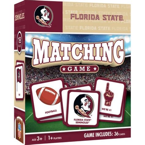 Masterpieces Officially Licensed Ncaa Florida State Seminoles Matching