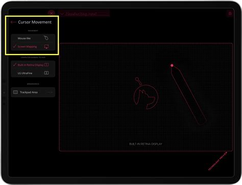 Mouse Like Vs Screen Mapping Knowledge Base