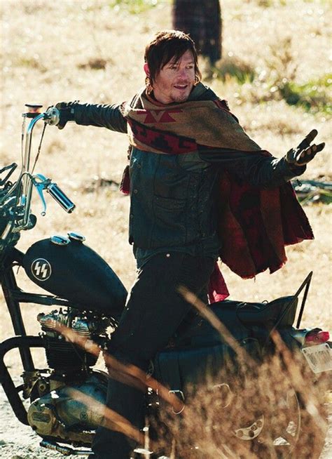 Norman Reedus Daryl Dixon Poncho Wallpaper Daryl Dixon Motorcycle