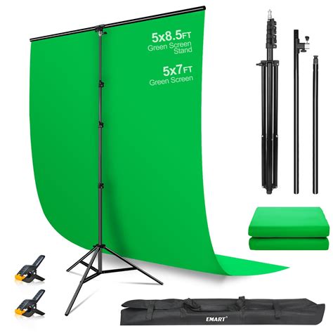 Photo Backdrop Neewer Green Screen Backdrop Stand Kit 5x8ft Chromakey
