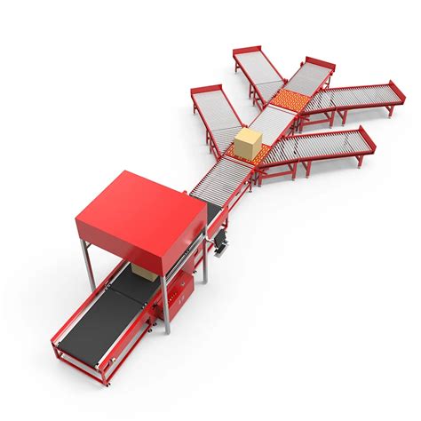 automatic sorting conveyor efficient logistic solutions