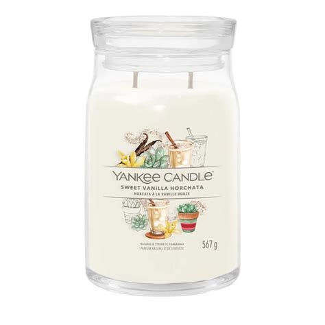 Yankee Candle Sweet Vanilla Horchata Large Jar 1749332e Candle Emporium