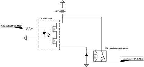 Mosfet Anything Wrong With Using A Solid State Relay To Trigger A