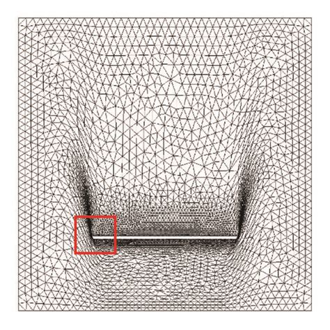 Mesh Deformation Example A Initial Mesh With No Inverted Elements On Download Scientific