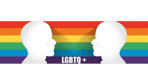 Logo Love In The Local Community Lgbtq A Couple Sex Samevector