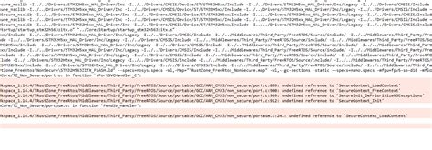 Solved Problem With Freertos In Trustzone Enabled Stmicroelectronics Community