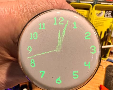 Oscilloscope Clock Or Scope Clock New Design Century Font Wifi Included Cathode Ray Tube