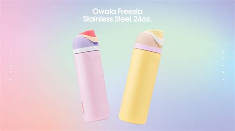 New Owala Freesip Water Bottles Spring Fling And Blossom Bunny