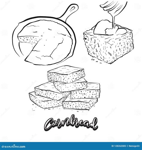 Cornbread Clipart
