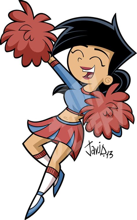 Commission Cheerleader Dani By Javidluffy On Deviantart