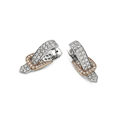 simon g buckle earrings diamond design diamond earrings design