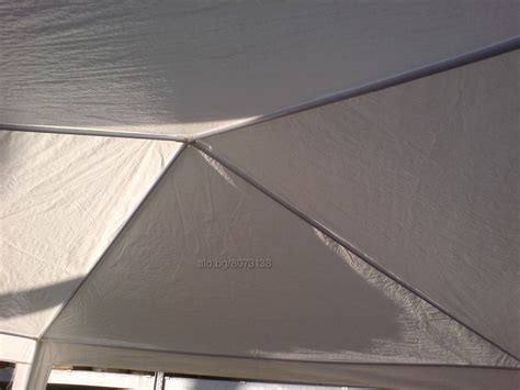 градинска шатра павилион навес 3 х 3 метра бяла Налични Мебели за