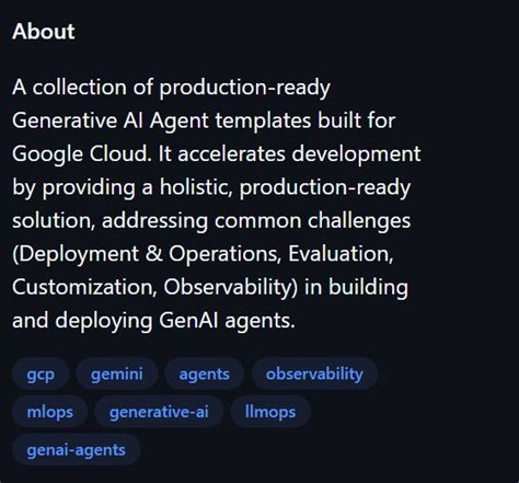 Github Repo Genaiagent Agentdeployment Llm Modeleval Gitrepo