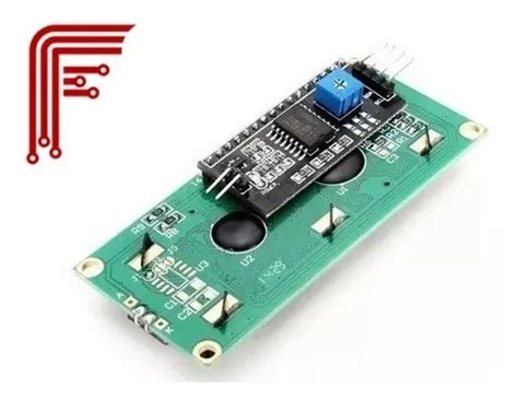 display lcd 16x2 1602 fundo azul c modulo i2c já soldado à venda em