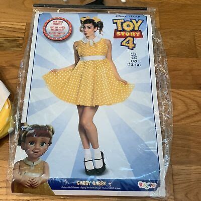 Toy Story 4 Gabby Gabby Costume Size Large Never Worn 4774832452