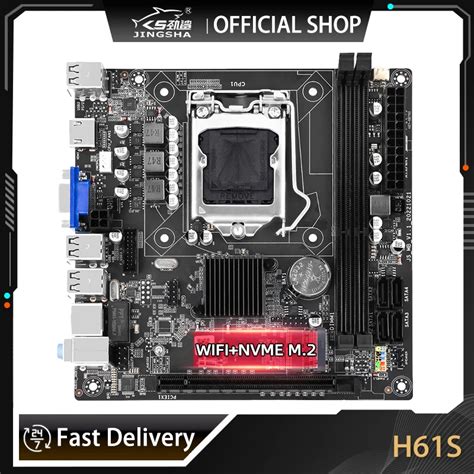 H61 Motherboard Lga1155 Ddr3 Speicher Itx H61s Desktop Mainbord Mit Nvme M 2 Und Wifi M 2