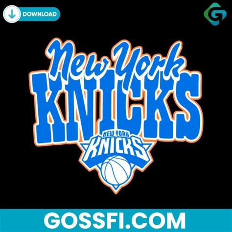 Retro Big Knick Energy Nba Basketball Svg Digital Download