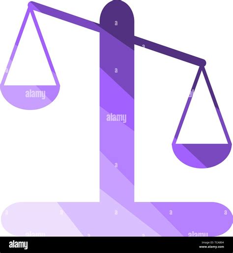 Scale Icon Flat Color Ladder Design Vector Illustration Stock Vector Image And Art Alamy