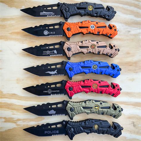 Usa Seller Fast Shipping Military Combat Spring Assisted Opening Rescue