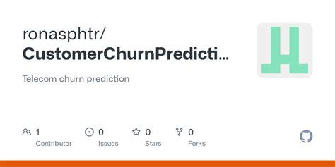 Github Ronasphtrcustomerchurnprediction Telecom Churn Prediction