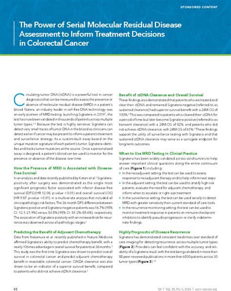 The Power Of Serial Molecular Residual Disease Assessment To Inform Treatment Decisions In