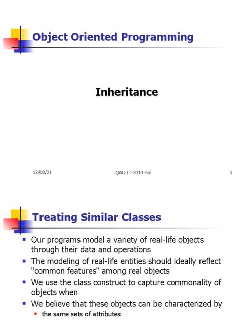 object oriented programming inheritance pdf inheritance object