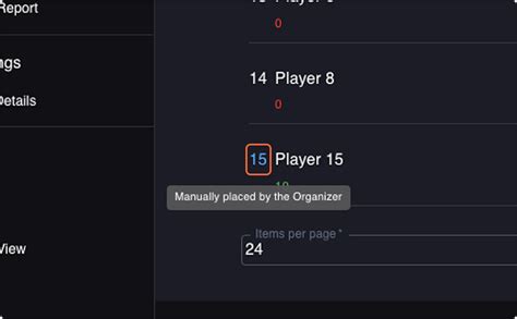 Manually Adjusting Player Placing Or Seeding Best Coast Pairings