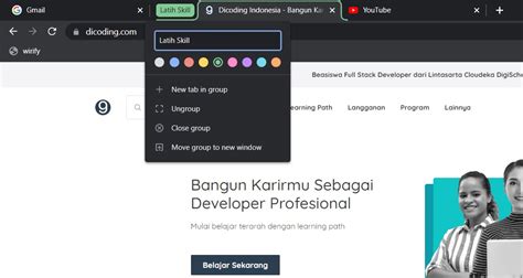 Cara Membuat Dan Menyimpan Grup Tab Di Chrome KASTAU Berita Seputar Teknologi Edukasi Dan
