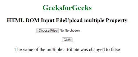 html dom input fileupload multiple property geeksforgeeks