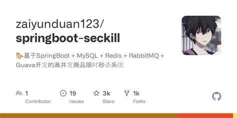 Springboot Seckill README Md At Master Zaiyunduan123 Springboot
