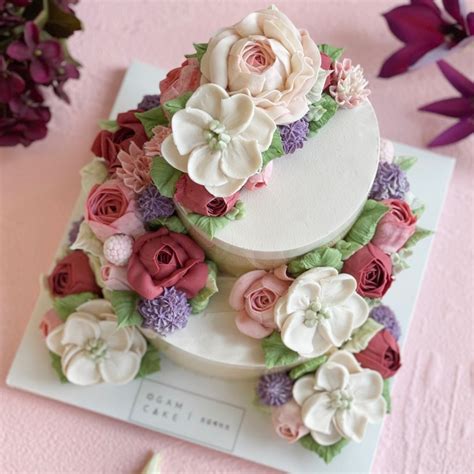 판교분당성남 앙금플라워떡케이크 2단케이크 오감케이크 네이버 블로그