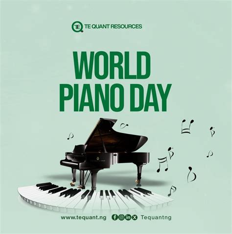 Te Quant Formerly E Quest Tech On Linkedin Worldpianoday Music Piano