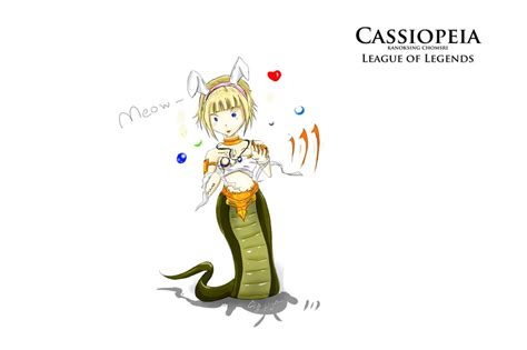 Cassiopeia League Of Legends Drawn By Kanoksing Danbooru