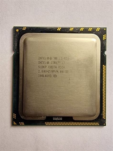 Cpu Processor Intel Core I7 930 2 8ghz Gebraucht In Thusis Für Chf 14 Mit Lieferung Auf