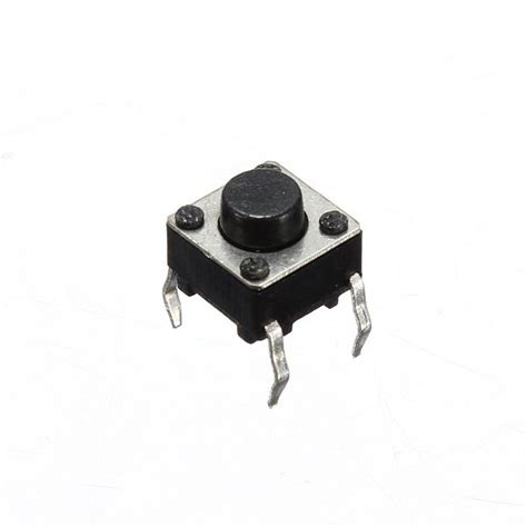 Tactile Push Button Switch 6x6x5 Pack Of 10 Darkoct02