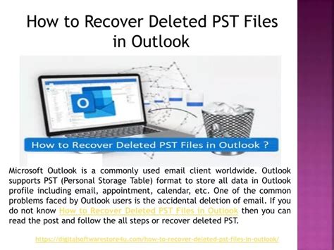 Ppt How To Recover Deleted Pst Files In Outlook Powerpoint Presentation Id 10575703