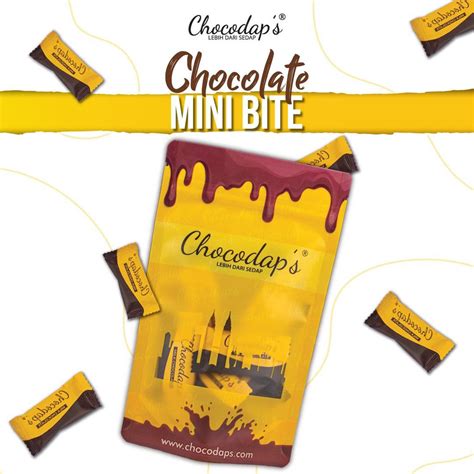 Chocodaps Chocolate Milk Mini Bite [ready Stock] [hot Item] Coklat Viral Shopee Malaysia