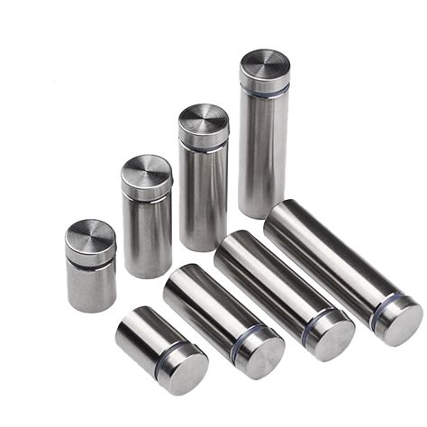 2pcs 19mm Stainless Steel Glass Fasteners Standoff Screws Acrylic Sign